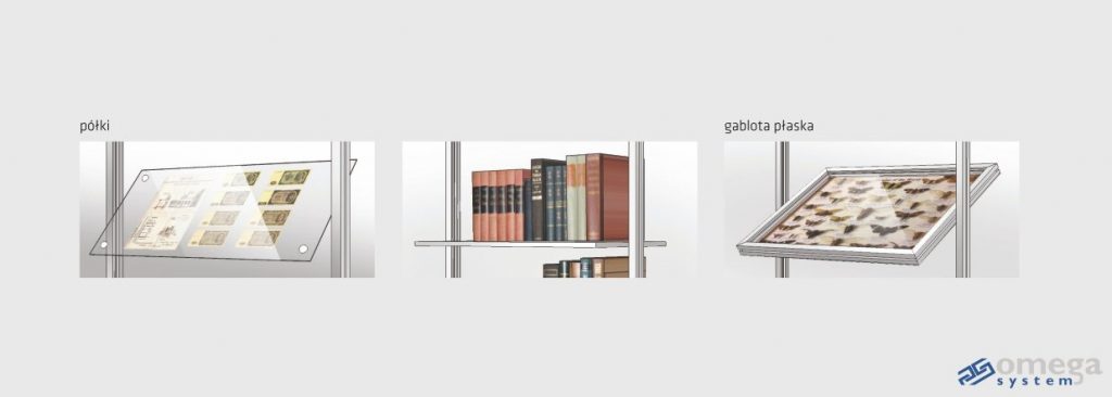 Ramy ekspozycyjne MultiQUBE - Omegasystem