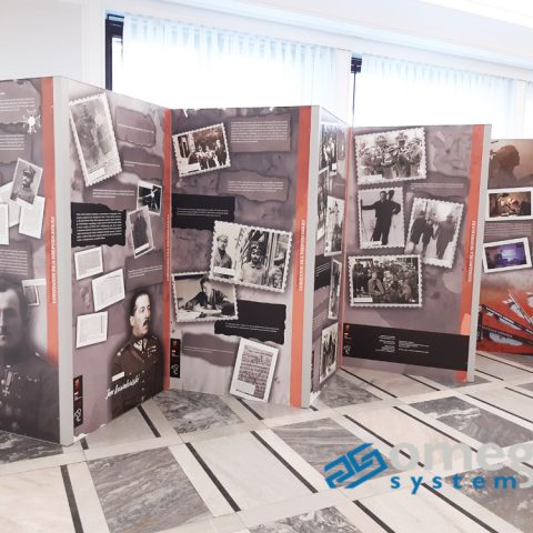 ścianki wystawiennicze QUBE Line - Omegasystem