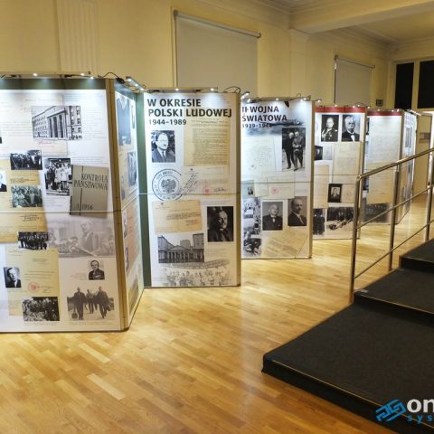 ścianki wystawiennicze QUBE Line - Omegasystem