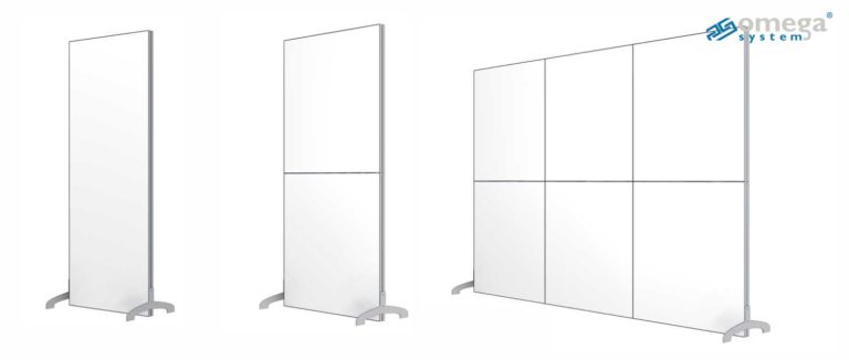 ścianki wystawiennicze QUBE Line - Omegasystem